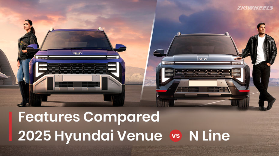 2025 Venue N Line: Features It Offers Over The 2025 Venue - ZigWheels