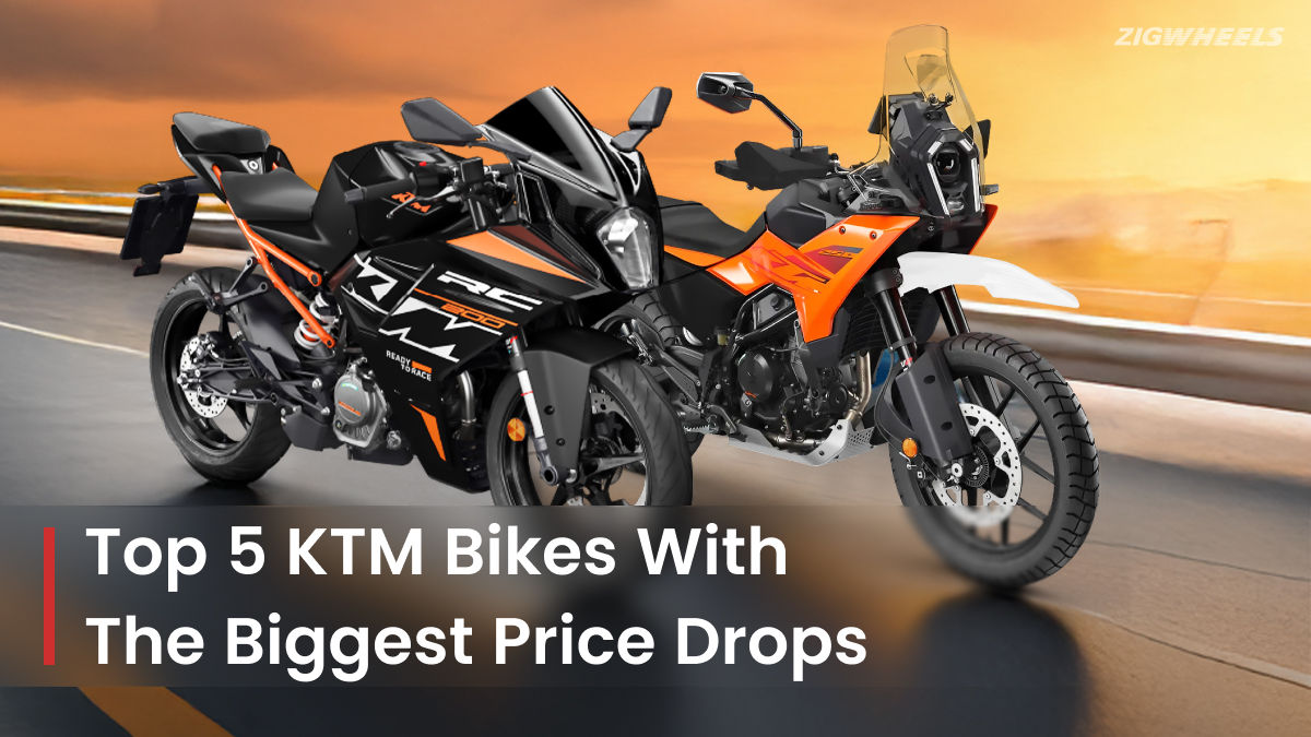 Top 5 KTM Bikes With The Highest Price Cuts Due To GST 2.0: 250 ...
