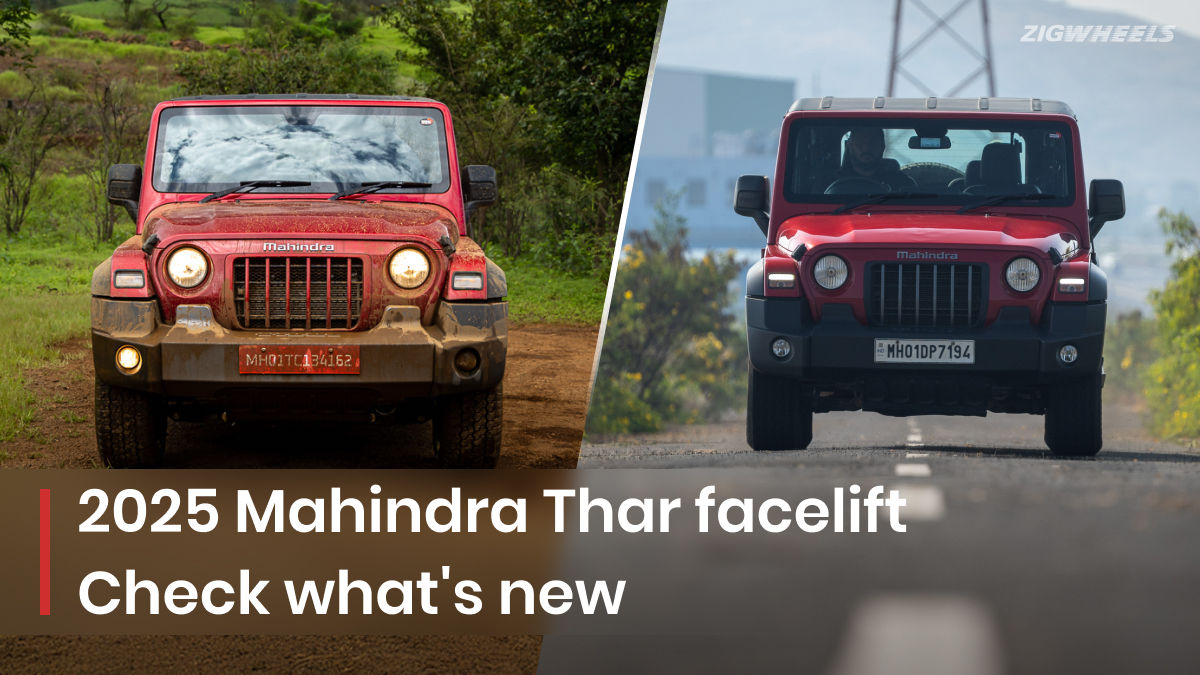 2025 Mahindra Thar Facelift: Check Out Top Differences Between Old And ...