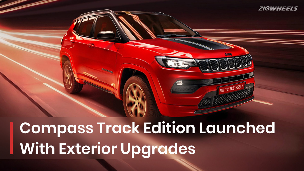 2025 Jeep Compass Track Limited Edition Launched At Rs 26.79 Lakh ...
