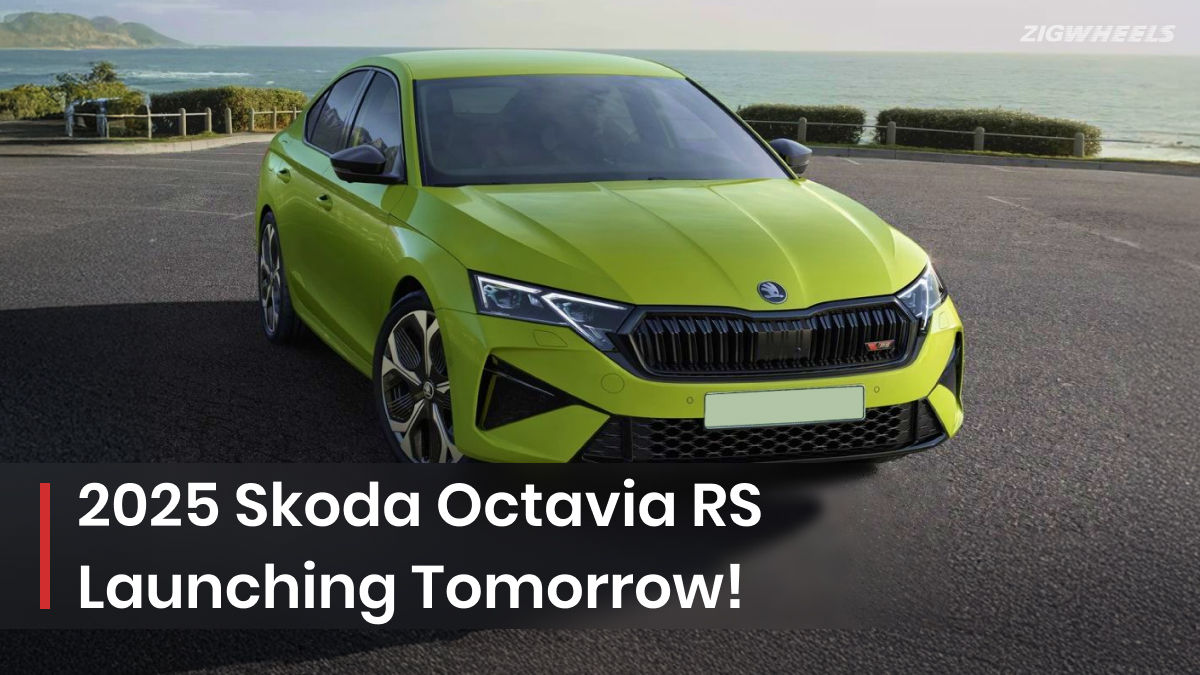 2025 Skoda Octavia RS Launch Tomorrow Here Is What To Expect: Price ...