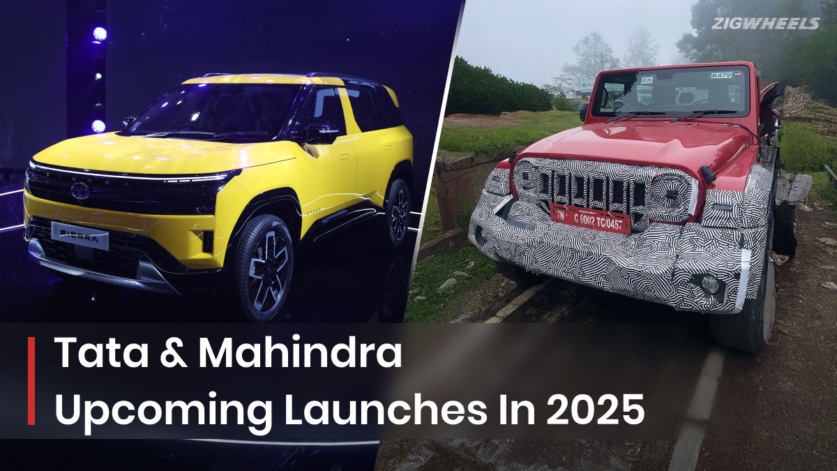 Upcoming Tata And Mahindra Cars In India: 2025 Thar Facelift, Tata ...