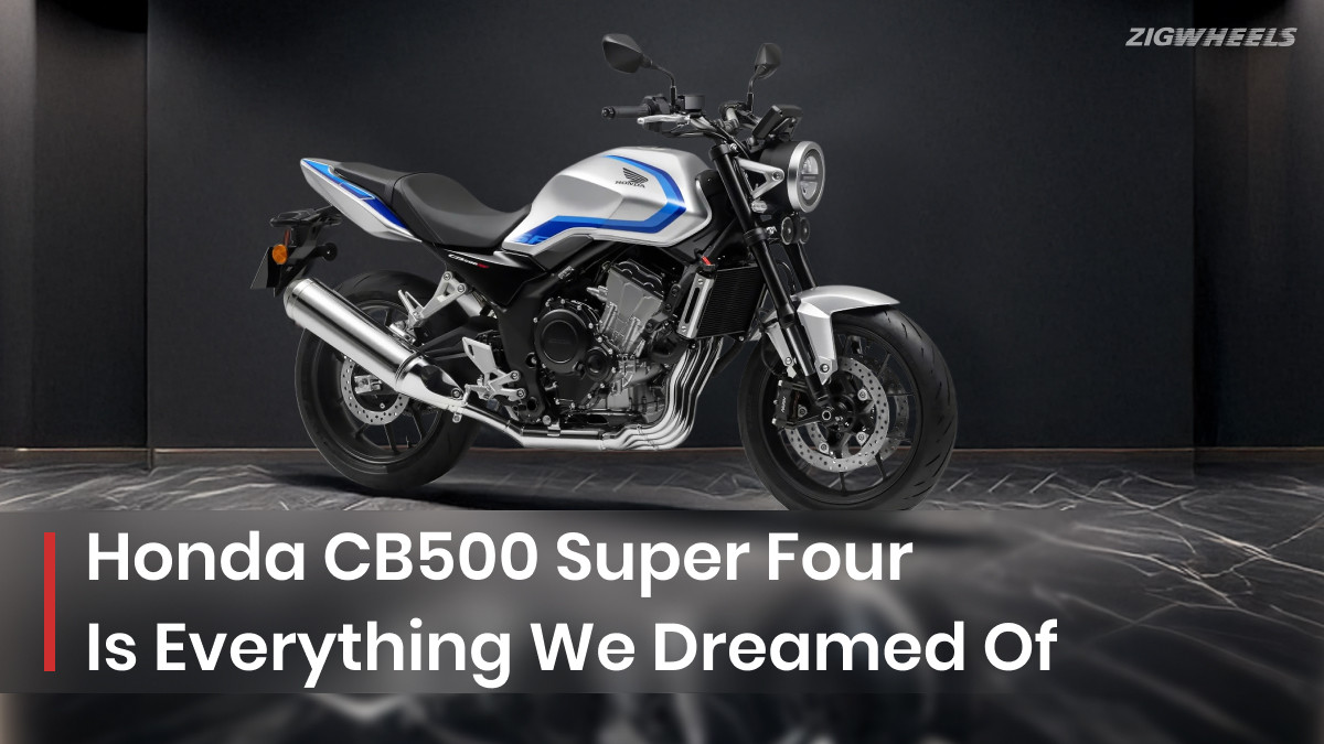 Honda CB500 Super Four Retro Bike Unveiled: Top 5 Highlights - ZigWheels