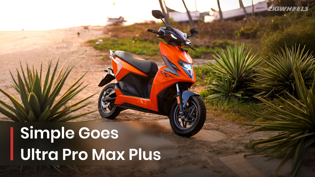 BREAKING News: Simple Energy Ultra Electric Scooter With 400km Range ...