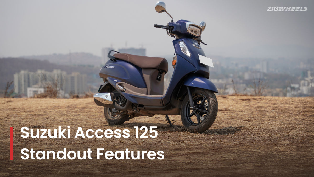 Top Standout Features Of The Suzuki Access 125 - ZigWheels