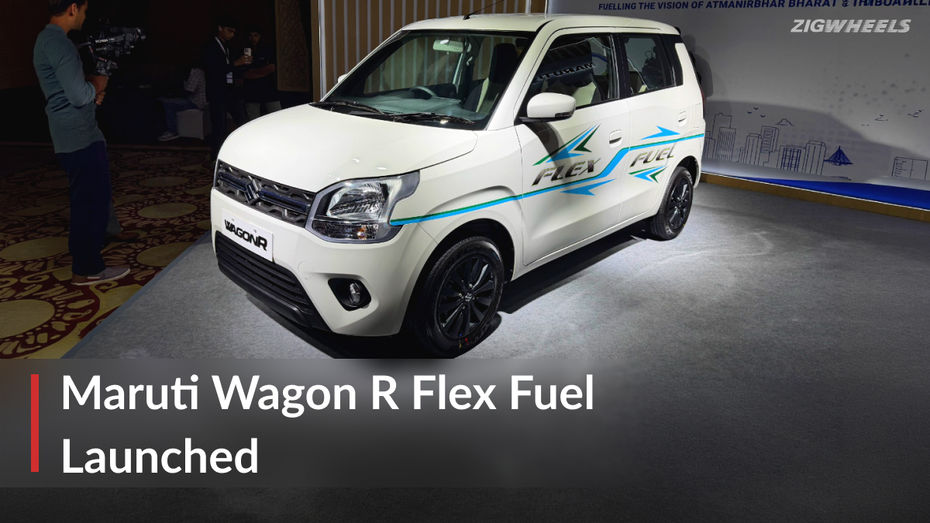 Maruti Wagon R Flex Fuel Launched At Rs 7.24 lakh | India's First E85 ...