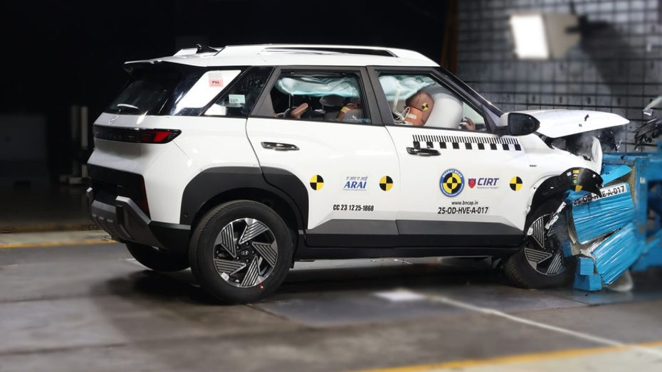 New Hyundai Venue Scores 5-star Safety Rating In Bharat NCAP Crash ...