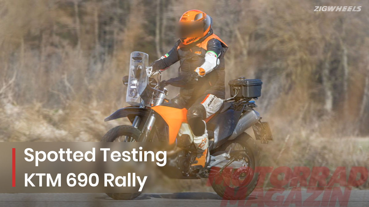 KTM 690 Rally Spied Testing In Europe; Dakar-Inspired Lightweight ADV ...