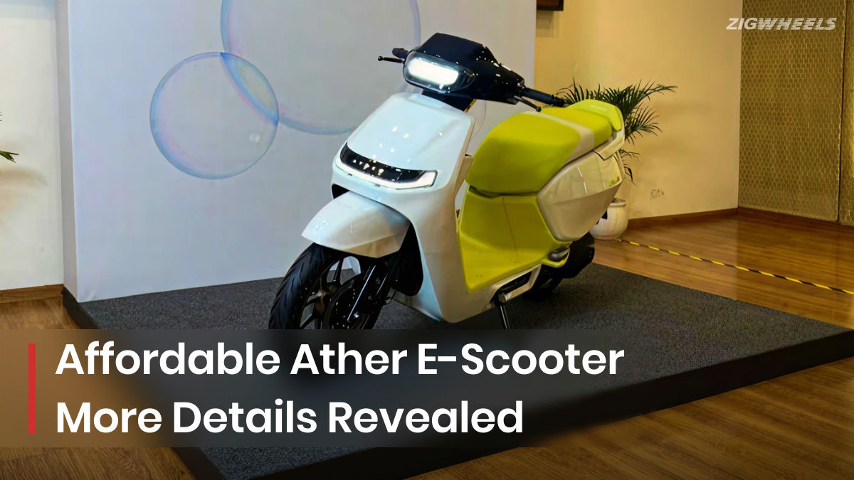 Ather’s Upcoming Affordable Scooter Coming Soon; More Details Revealed ...