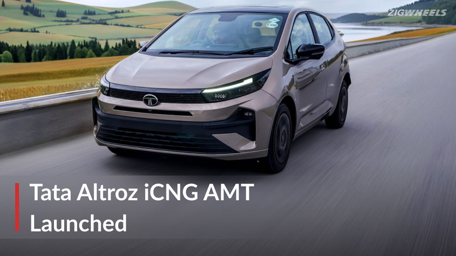 2026 Tata Altroz iCNG AMT Launched: Exterior, Interior, Features ...