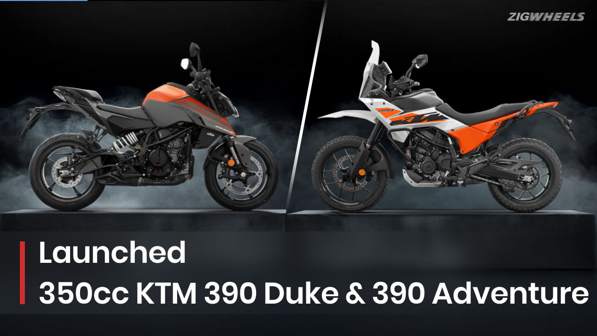 BREAKING: 350cc KTM 390 Duke and 390 Adventure Launched: 399cc Models ...