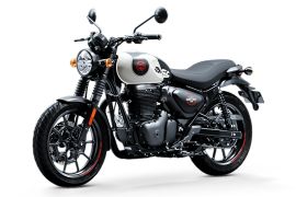 Royal Enfield Hunter 350 Rio White Colour