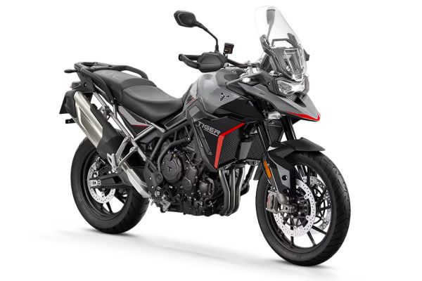 Triumph Tiger 900 Carnival Red And Sapphire Black Colour