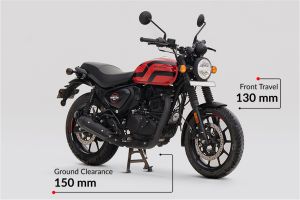 Royal Enfield Hunter 350 Rio White Colour