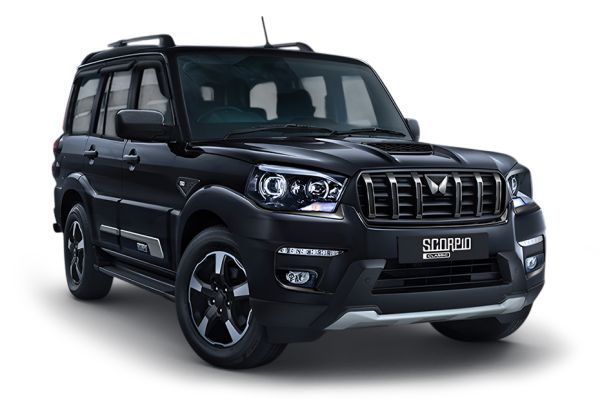 Mahindra Scorpio Stealth Black Colour