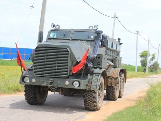 Mahindra's Mine Protected Vehicle : Blast proof Bulk!