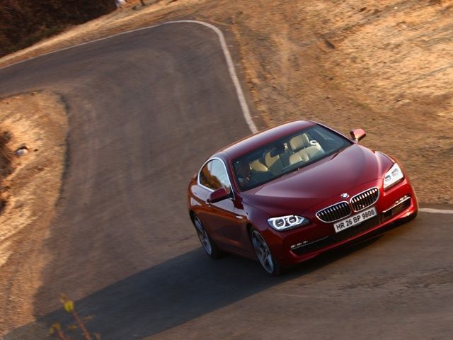 New BMW 6 Series Coupe 640d : ZigWheels Road Test Pics