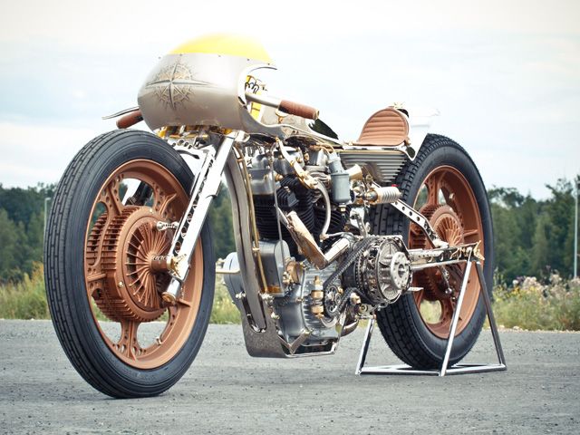 'PainTTless' custom motorcycle by Thunderbird : In Pictures!