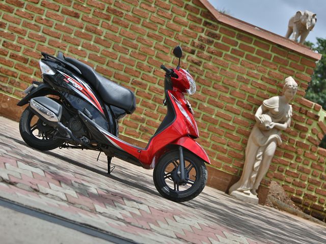 2014 TVS Wego facelift: Photo Gallery