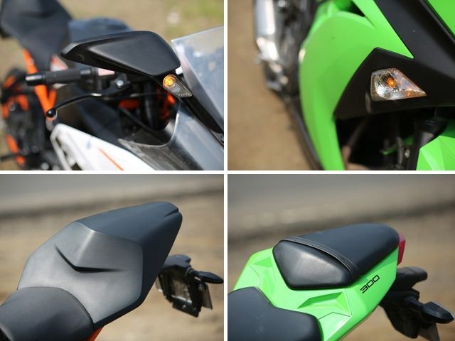 KTM RC 390 vs Kawasaki Ninja 300 Picture Gallery