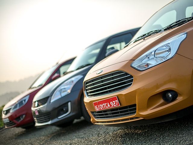 2015 Ford Figo vs Maruti Suzuki Swift vs Tata Bolt: Exterior Comparison ...