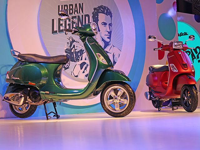 Vespa SXL 150 & Vespa VXL 150 Launch Photo Gallery