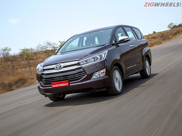 New Toyota Innova Crysta: Review Photo gallery