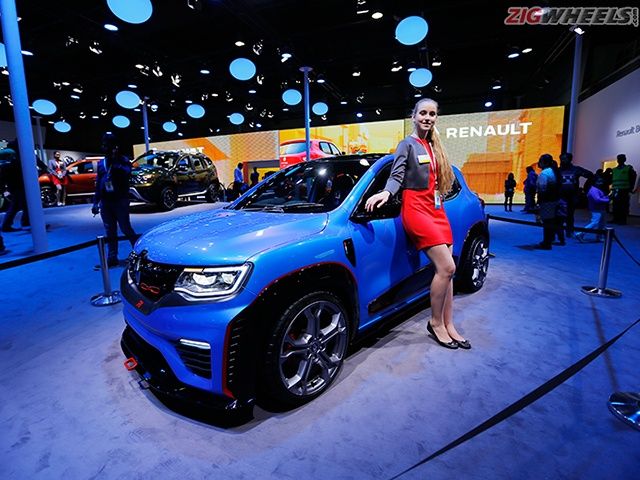 2016 Auto Expo: Renault Kwid 1.0-litre Photo Gallery