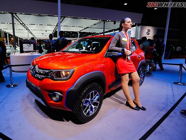 2016 Auto Expo: Renault Kwid 1.0-litre Photo Gallery