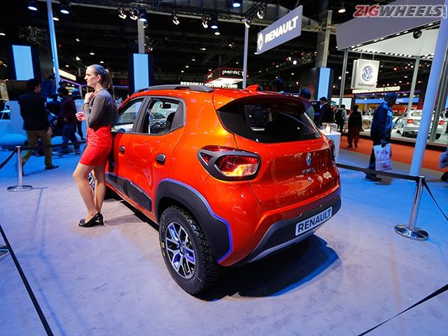 2016 Auto Expo: Renault Kwid 1.0-litre Photo Gallery