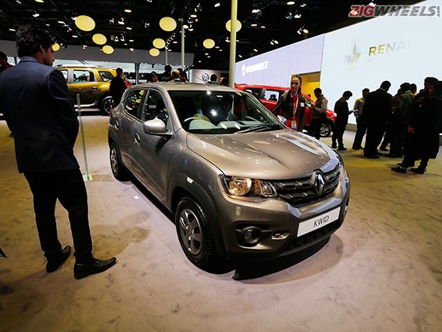 2016 Auto Expo: Renault Kwid 1.0-litre Photo Gallery