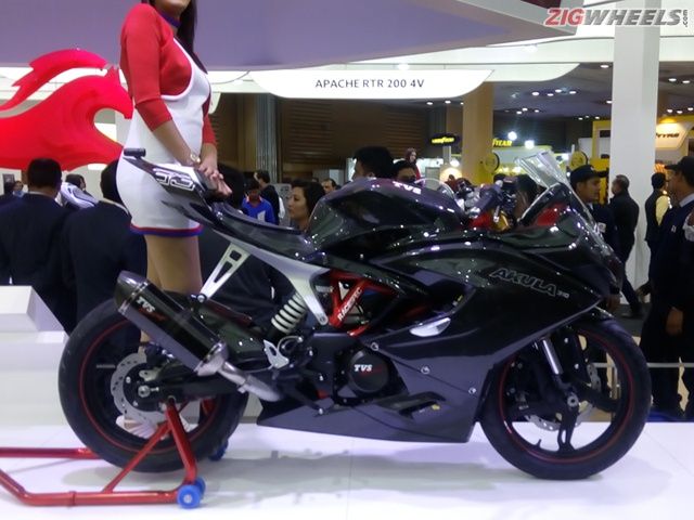 2016 Auto Expo: TVS Akula 310 Concept Photo Gallery
