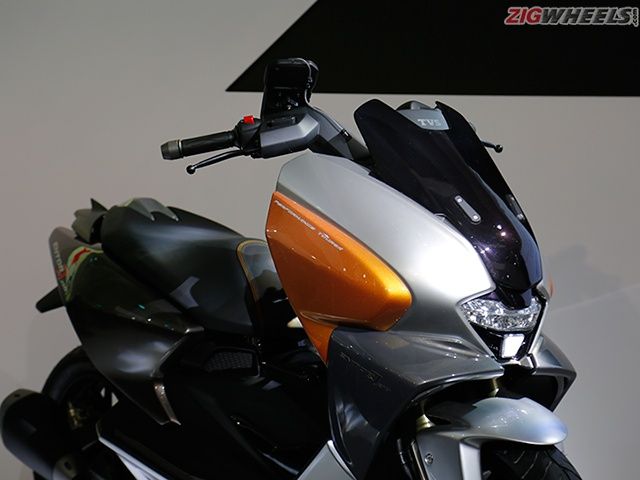 2016 Auto Expo: TVS ENTORQ 210 Concept Photo Gallery