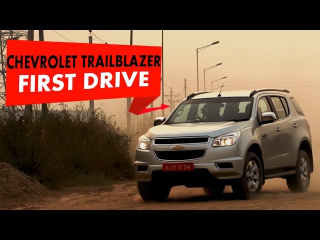 Chevrolet Trailblazer : First Drive : Powerdrift