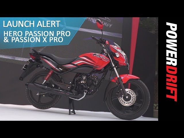 Hero Passion Pro and Passion X Pro : Launch Alert : PowerDrift