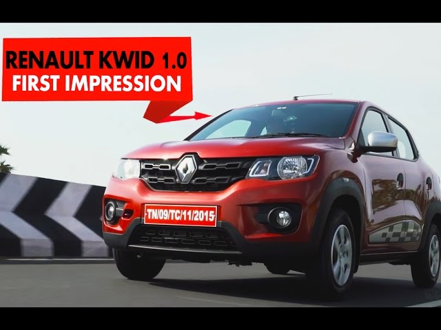 2016 Renault Kwid 1.0 : First Impressions : PowerDrift