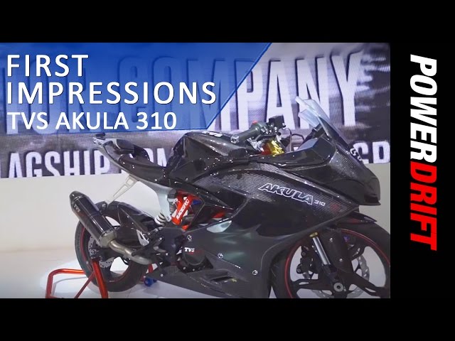 TVS Akula 310 : First Look : PowerDrift