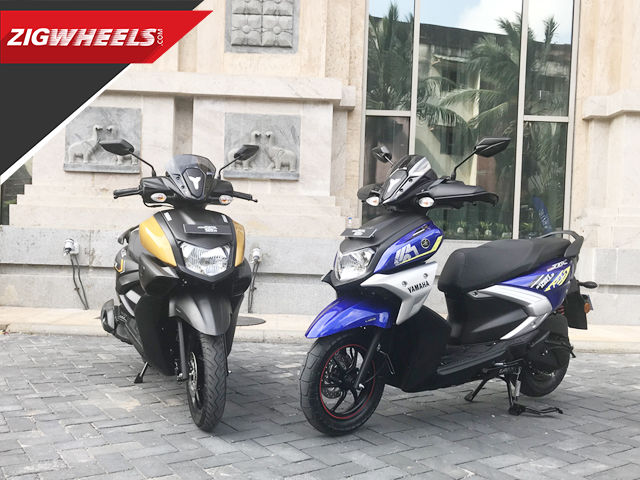 Yamaha Ray ZR 125 Fi & Ray ZR 125 Street Rally Walkaround, Specs, Price ...