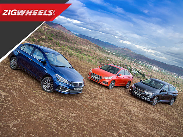 Maruti Suzuki Ciaz Vs Hyundai Verna Vs Honda City & Diesel Comparison ...