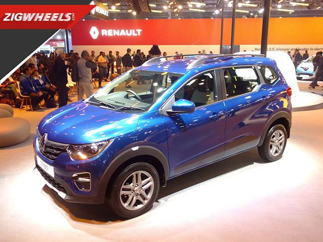 Renault Triber AMT and Turbo FIrst Look Review Auto Expo 2020
