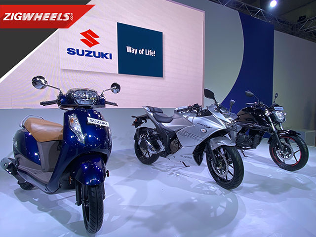 Suzuki BS6 Range Walkaround | Gixxer & SF BS6, Intruder BS6, Burgman ...