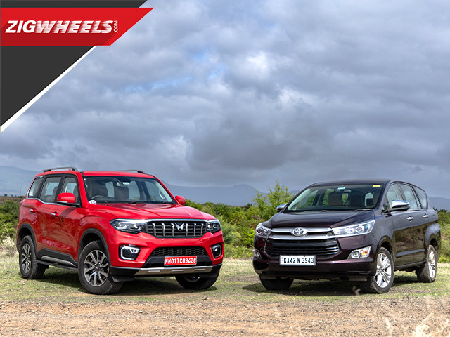 Mahindra Scorpio-N vs Toyota Innova Crysta: Ride, Handling And ...