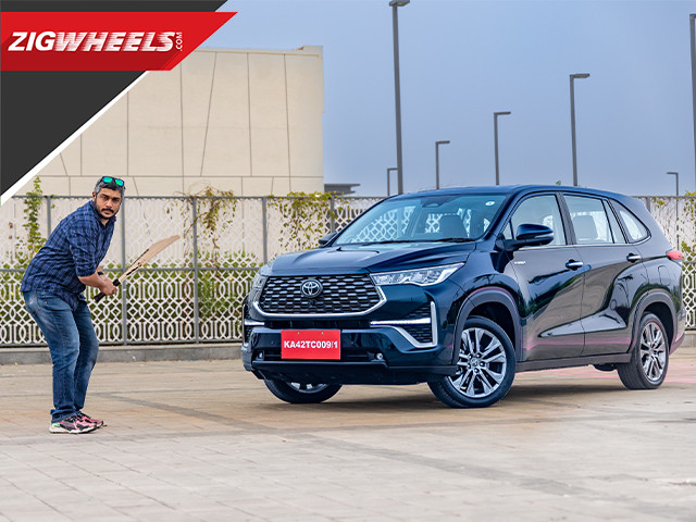 Toyota Innova HyCross Hybrid First Drive | Safe Cover Drive or Over The ...