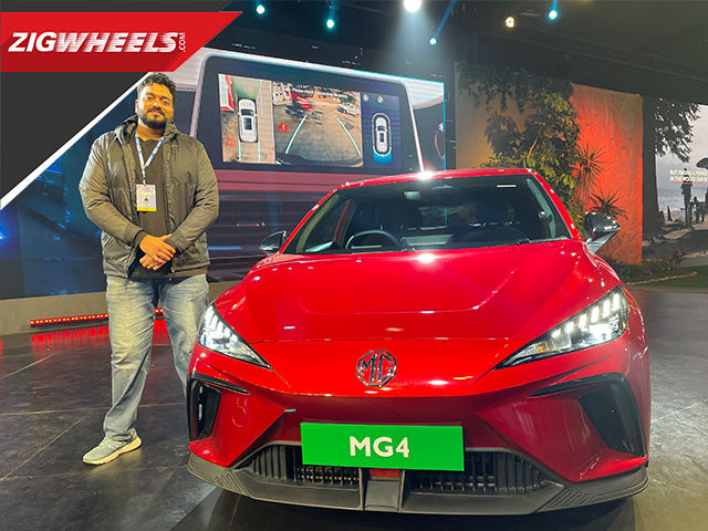 This Rear-Wheel Drive MG EV Looks Cool! | Auto Expo 2023 #ExploreExpo
