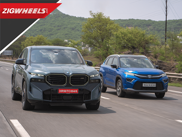 Toyota Hyryder Hybrid vs BMW XM PHEV: Mileage Test!