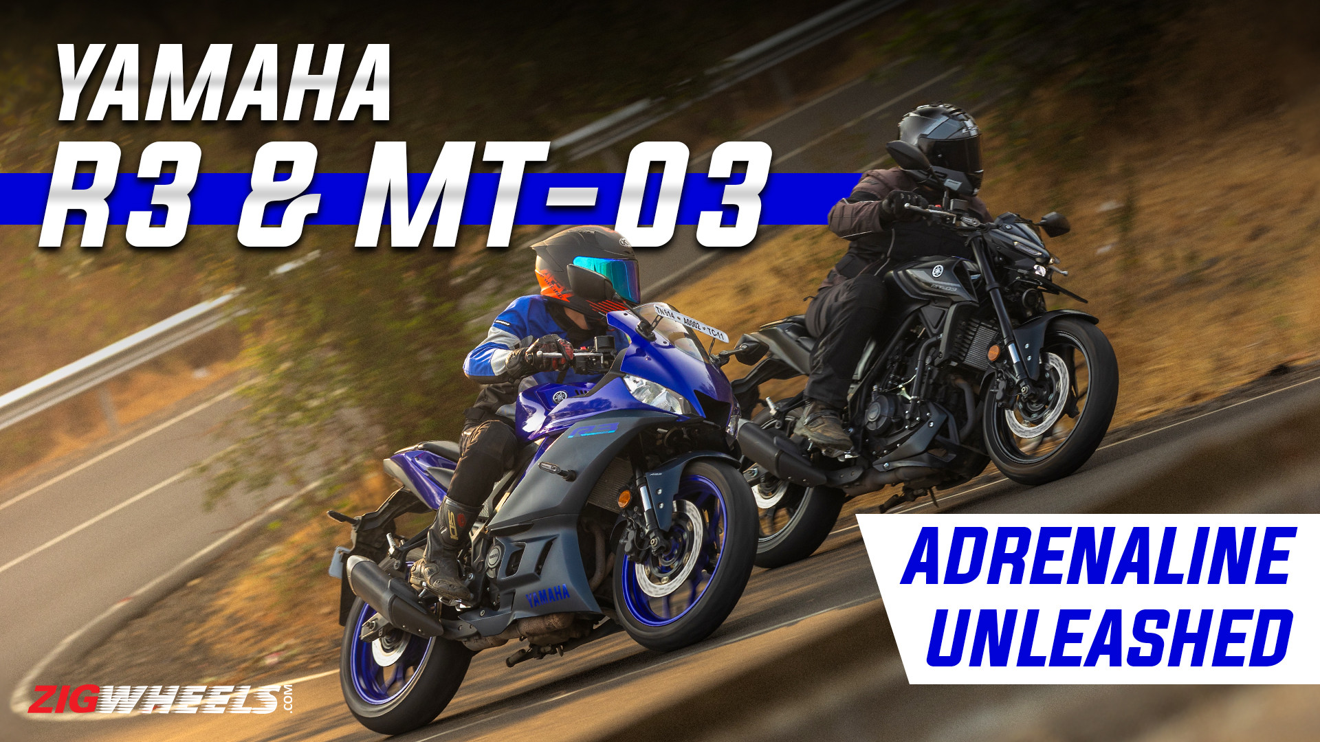 Yamaha R3 & MT-03 | Adrenaline Unleashed | ZigWheels
