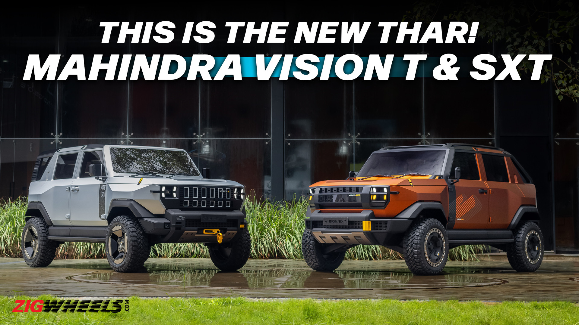 Mahindra Vision T, Vision SXT First Look | Future Thar Roxx?
